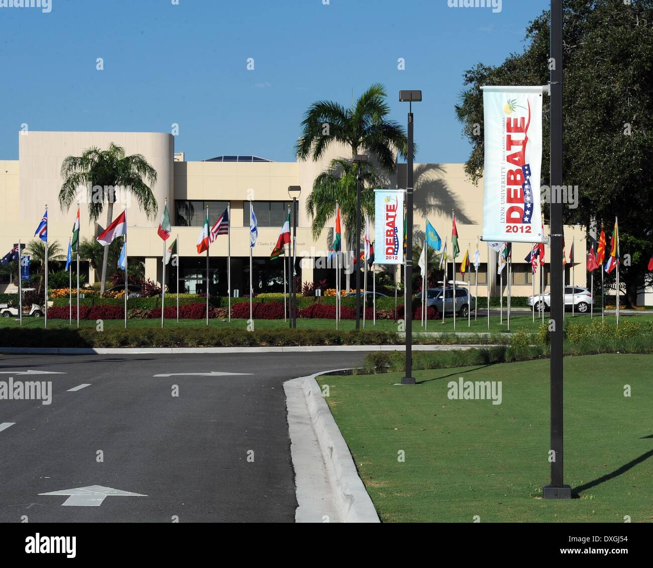 A general view of Lynn University, the host of the final 2012 U.S ...