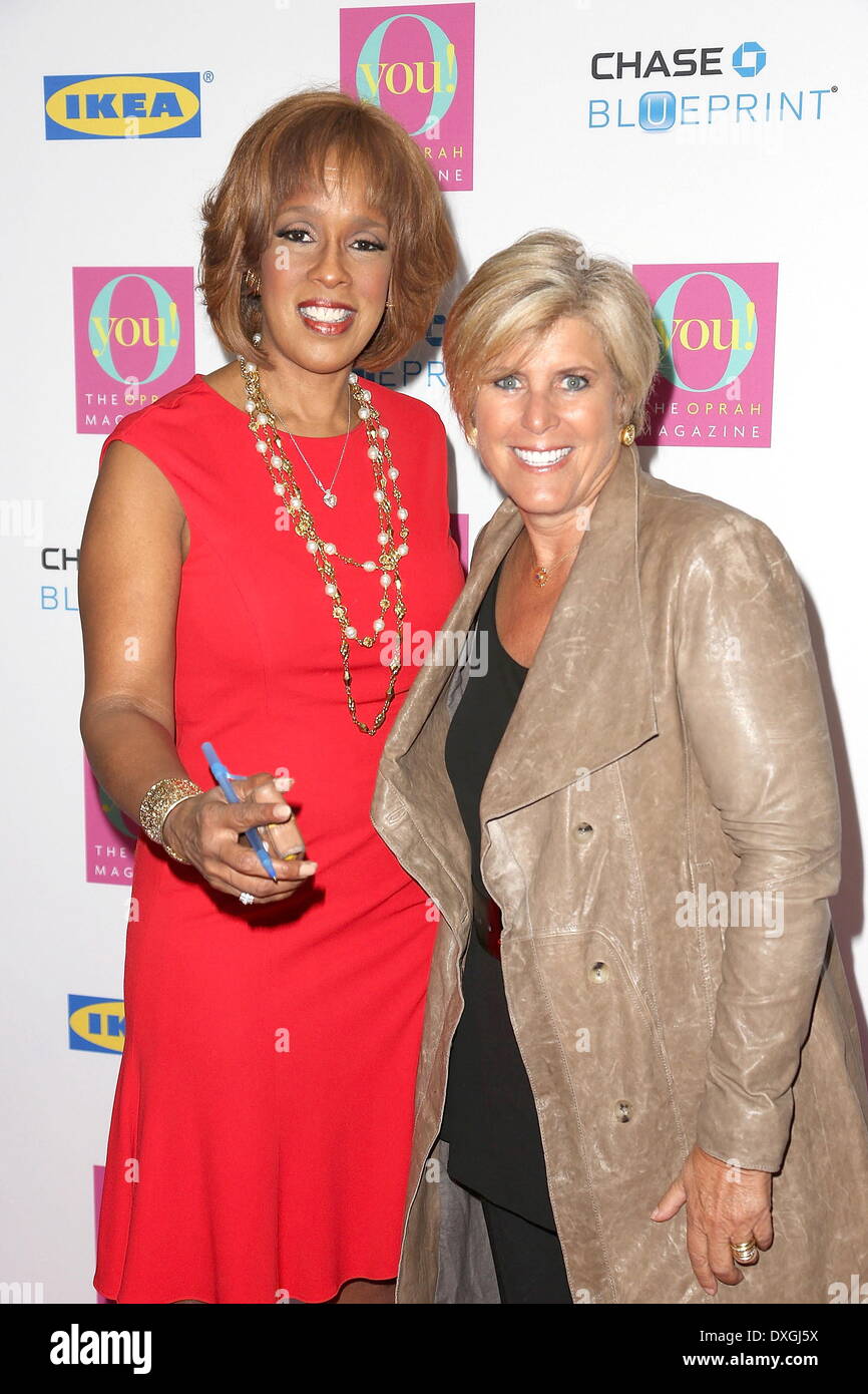 Gayle King and Suze Orman O You! Presented by O, The Oprah Magazine ...