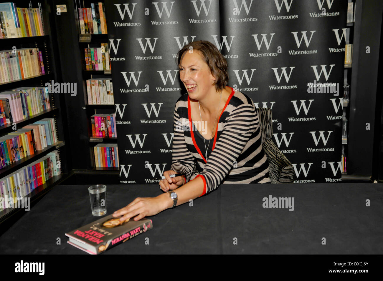 Miranda hart at the signing of her new book hi-res stock photography ...