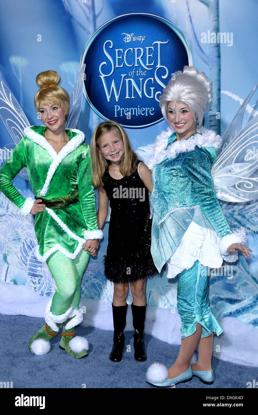 Faith Wladyka Premiere of 'Secret of the Wings' held at AMC Loews ...