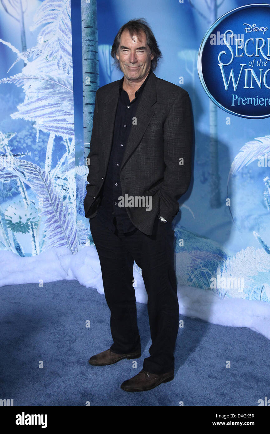 Timothy Dalton Premiere of 'Secret of the Wings' held at AMC Loews ...