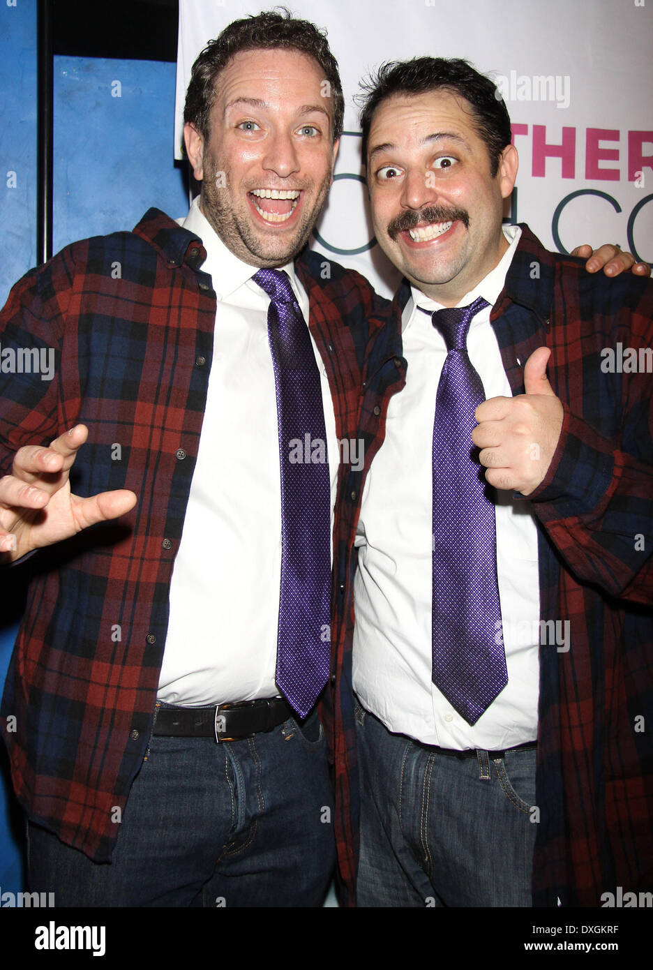 David Rossmer and Steve Rosen Opening night party for the comedy ‘The ...