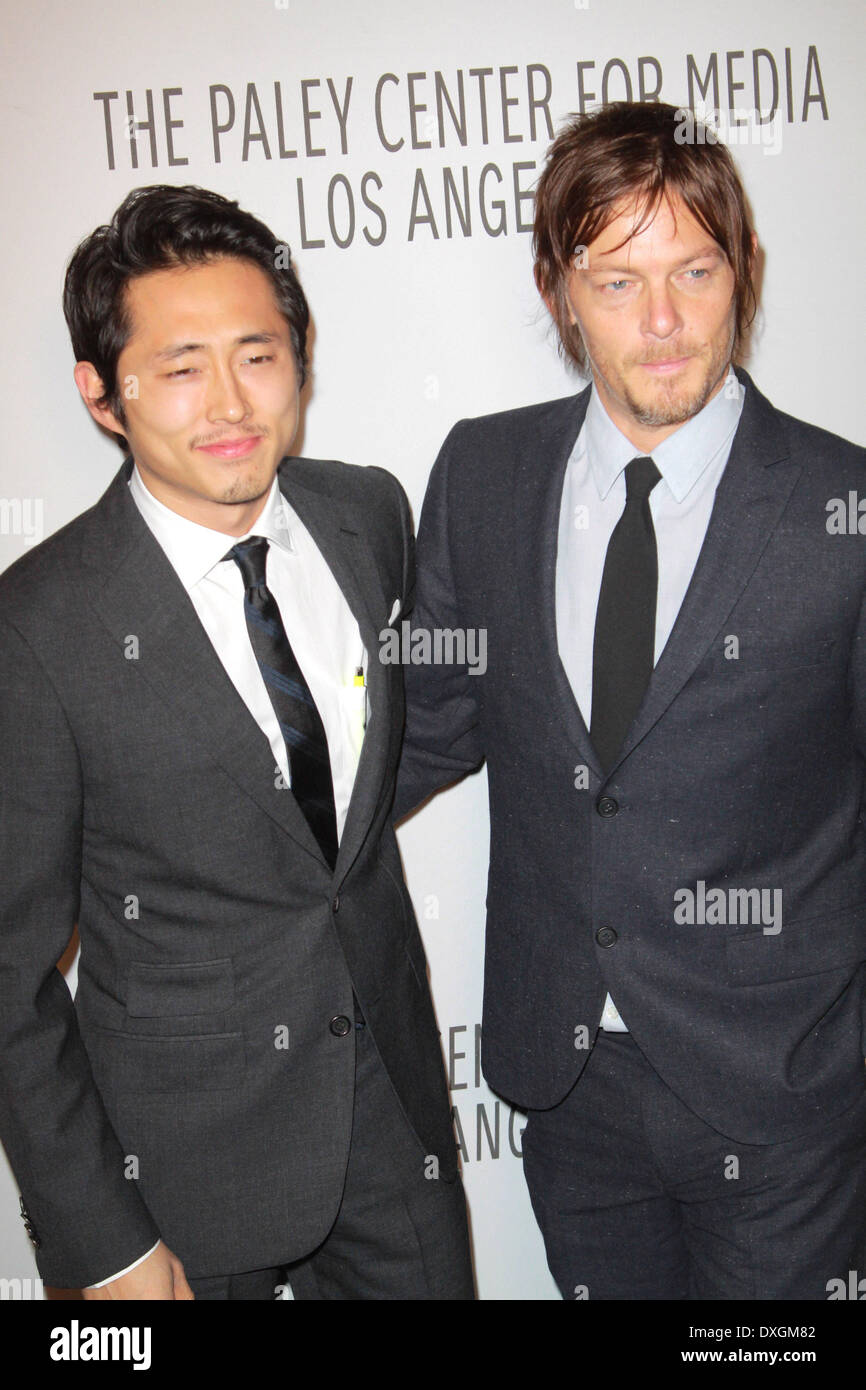 , Steven Yeun, Norman Reedus The Paley Center for Media's Annual Los ...