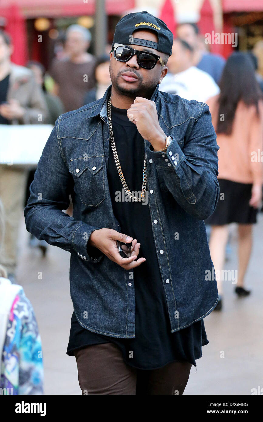 The Dream aka Terius Nash out and about at The Grove Los Angeles, California - 21.10.12 ...