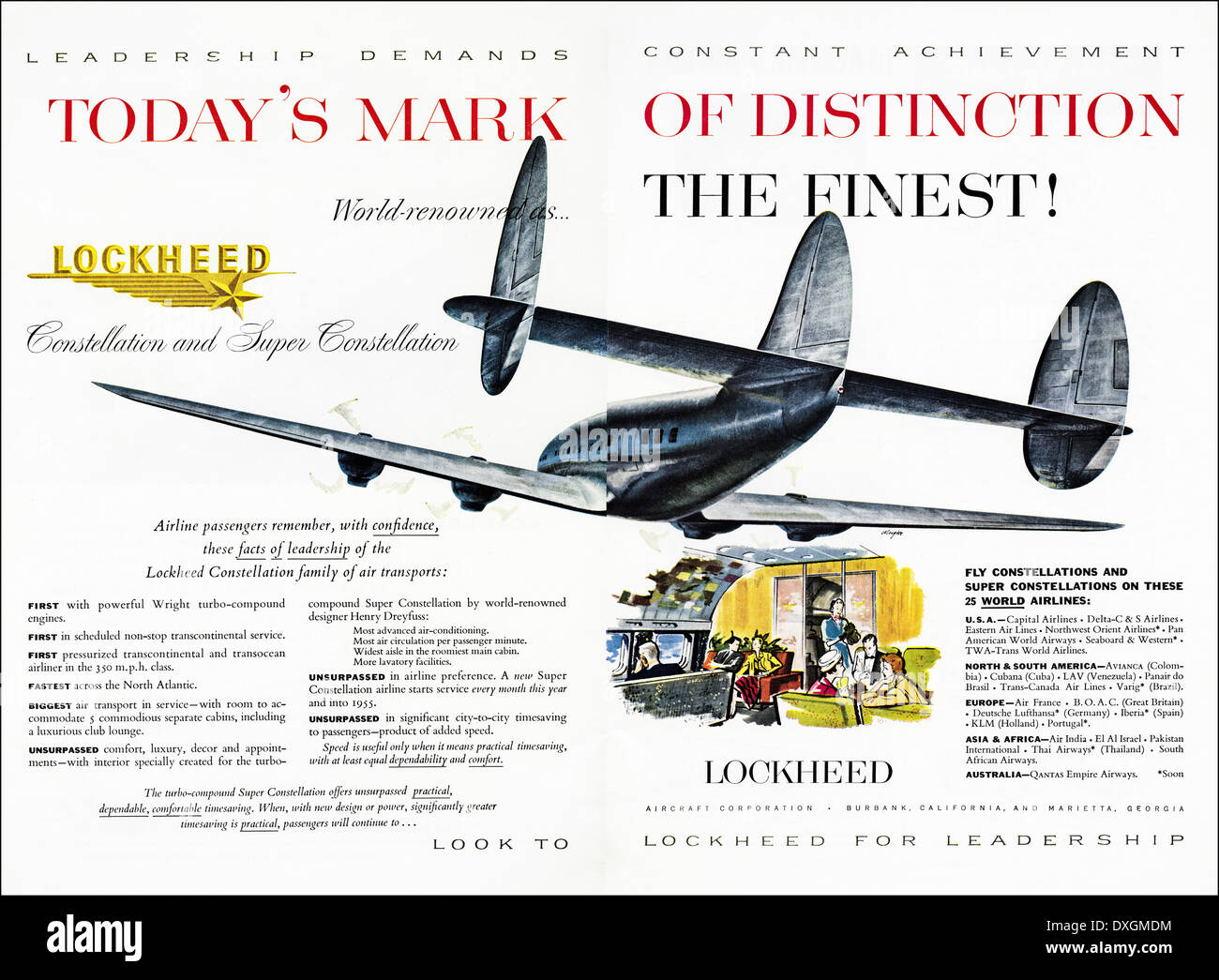 Lockheed ads hi-res stock photography and images - Alamy
