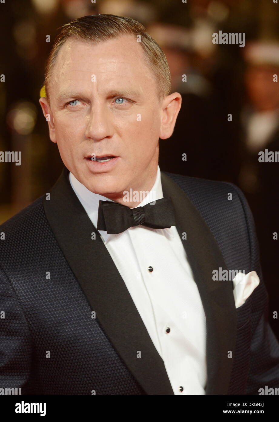 Daniel Craig at the premiere of "Skyfall" at Royal Albert Hall, London ...