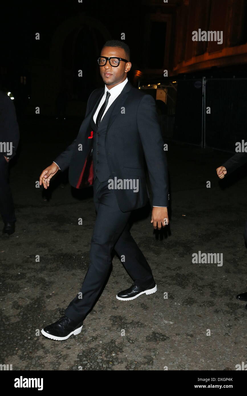 Oritse Williams of JLS Royal World Premiere of Skyfall held at the ...