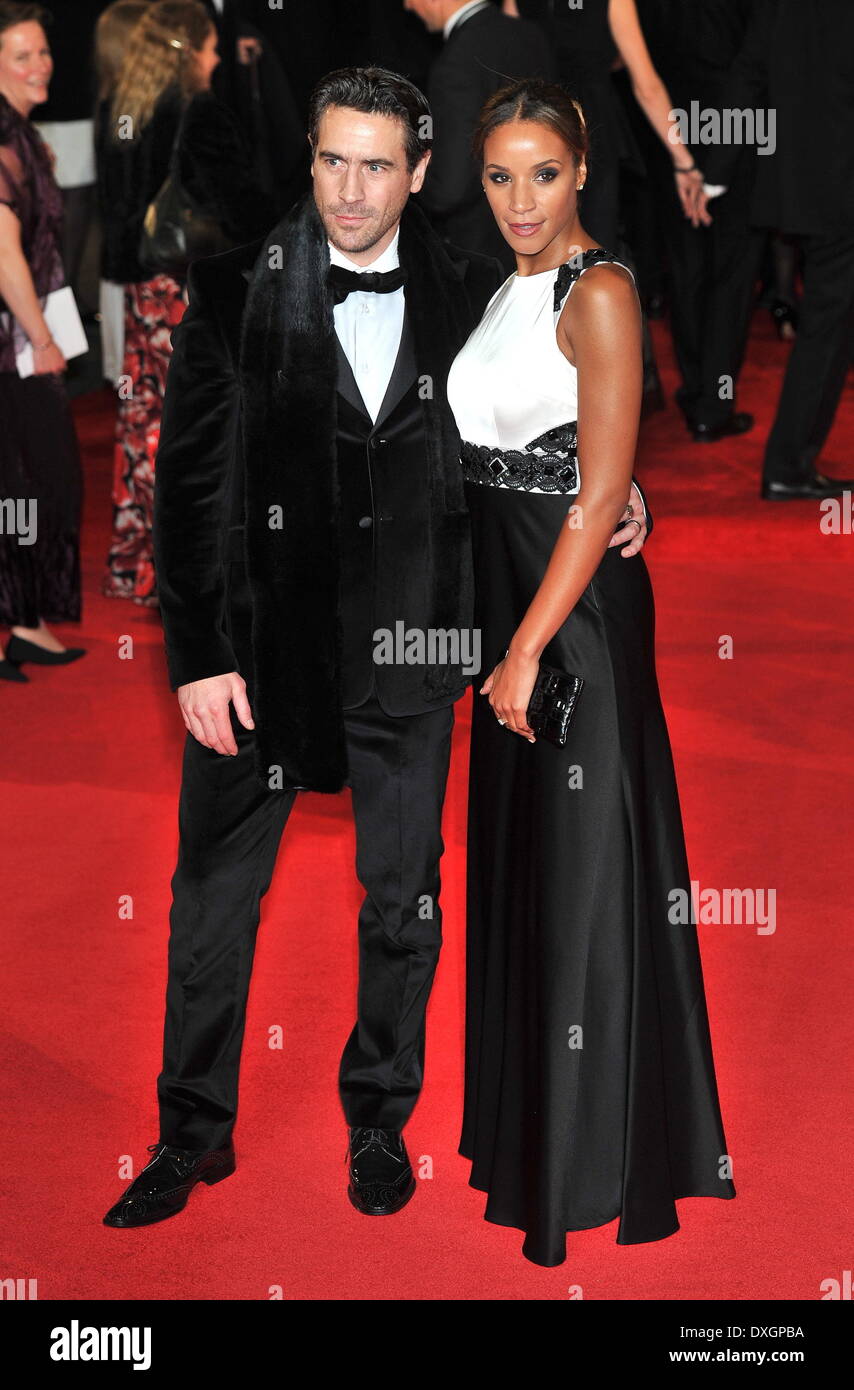 Ola Rapace and guest Royal World Premiere of Skyfall afterparty held at ...