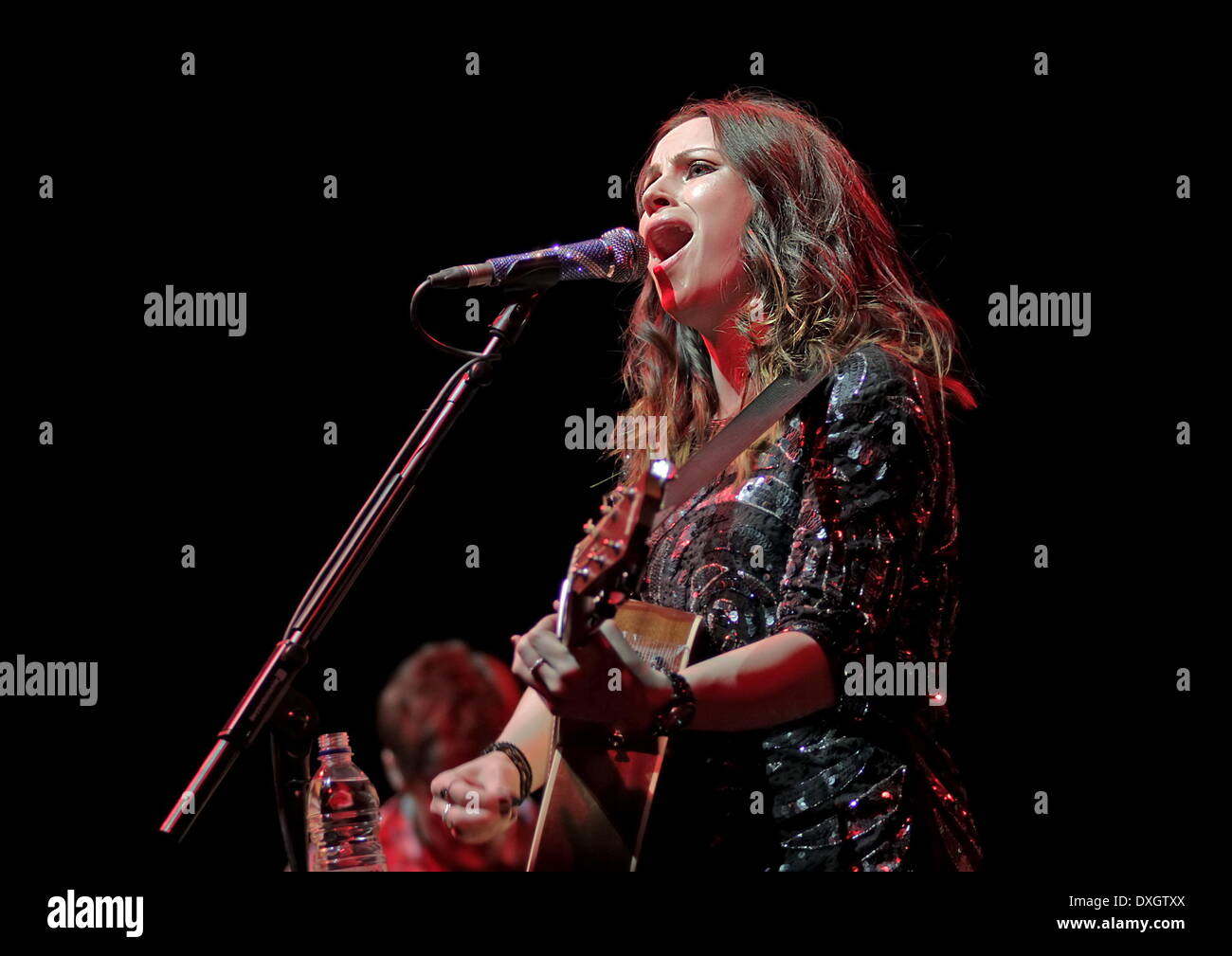 Amy MacDonald performing live at The Lowry Theatre Manchester, England ...
