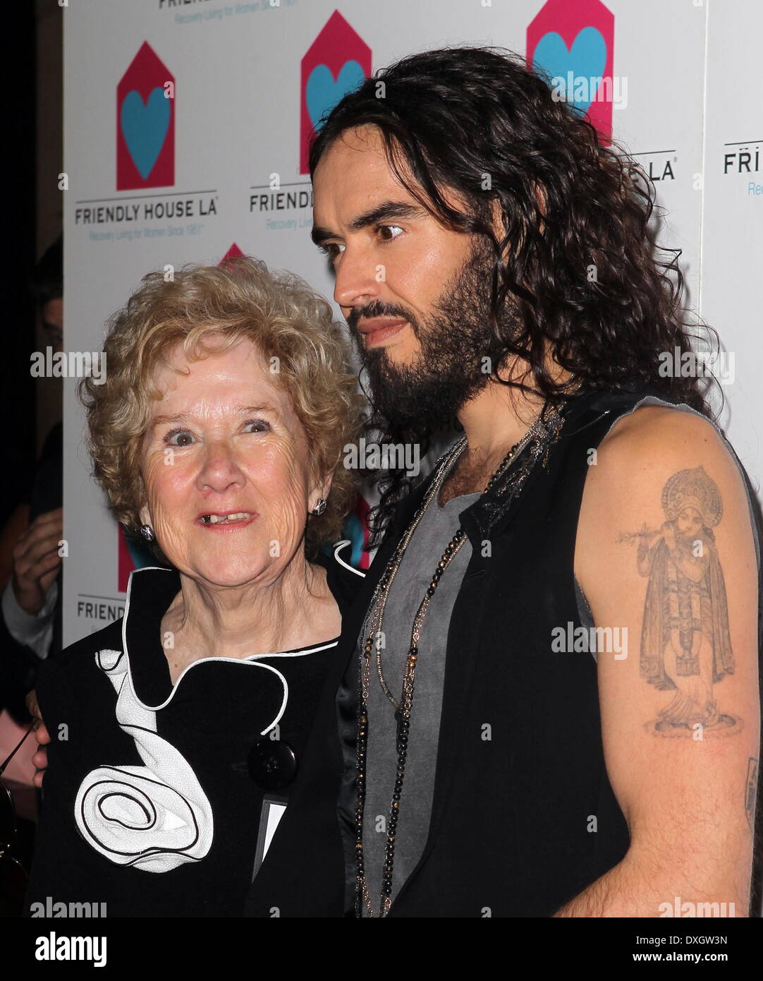 Peggy Albrecht, Russell Brand Friendly House LA Annual Awards Luncheon ...