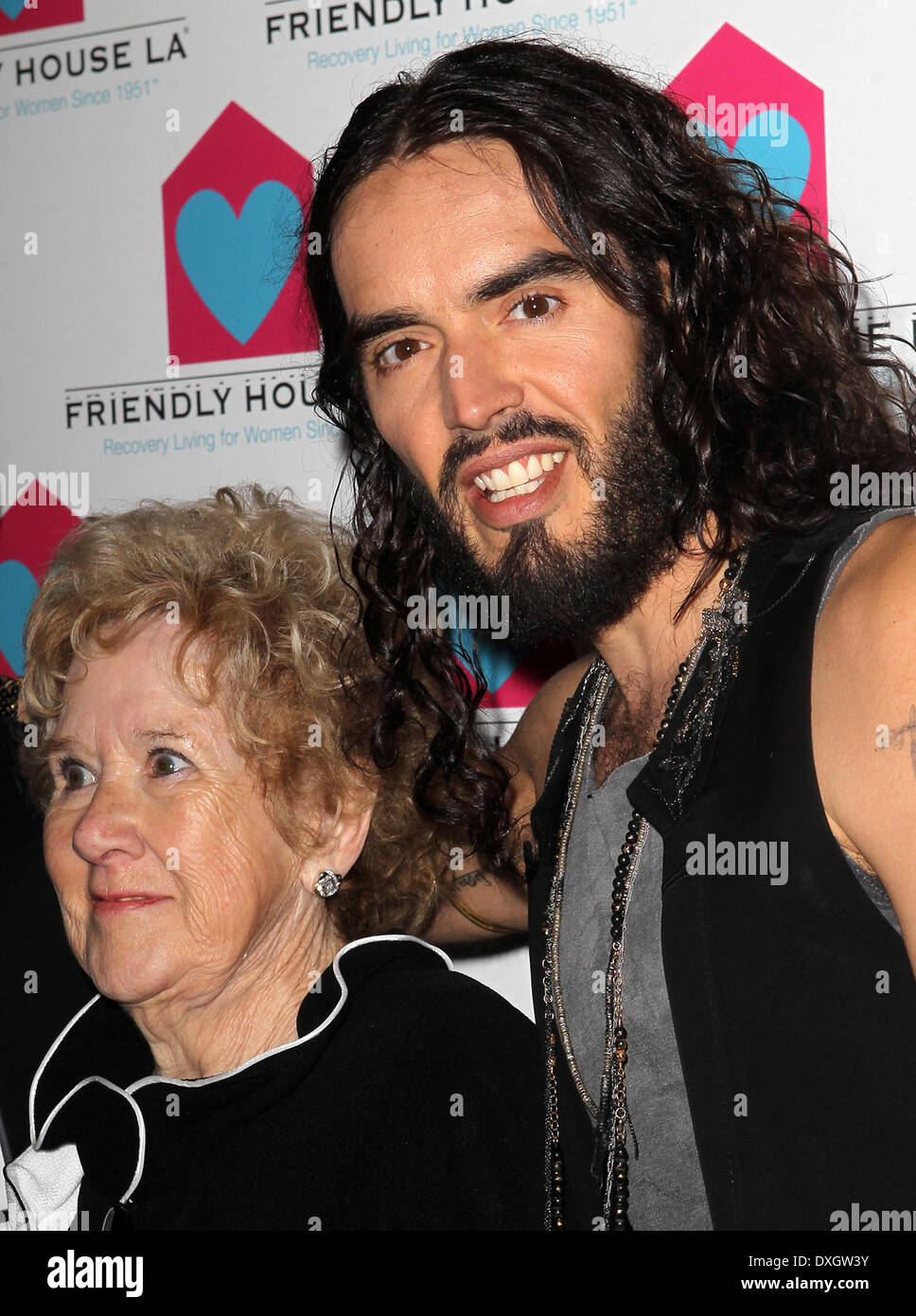 Peggy Albrecht, Russell Brand Friendly House LA Annual Awards Luncheon ...