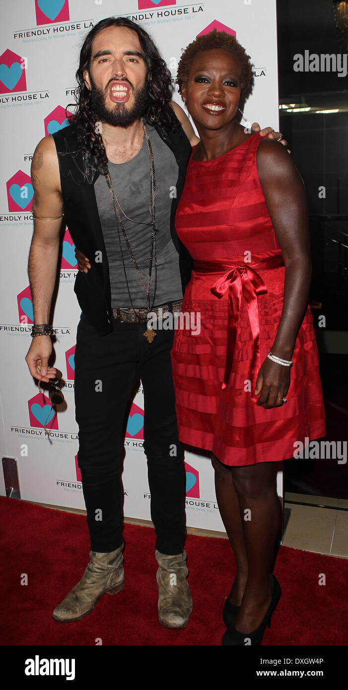 Russell Brand, Viola Davis Friendly House LA Annual Awards Luncheon ...