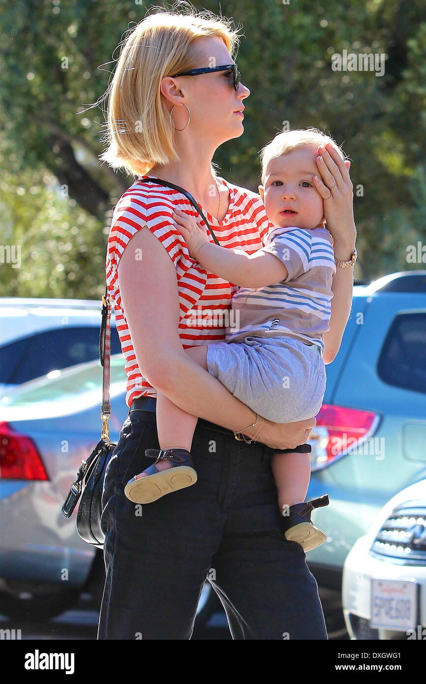 January Jones Baby Looks Like