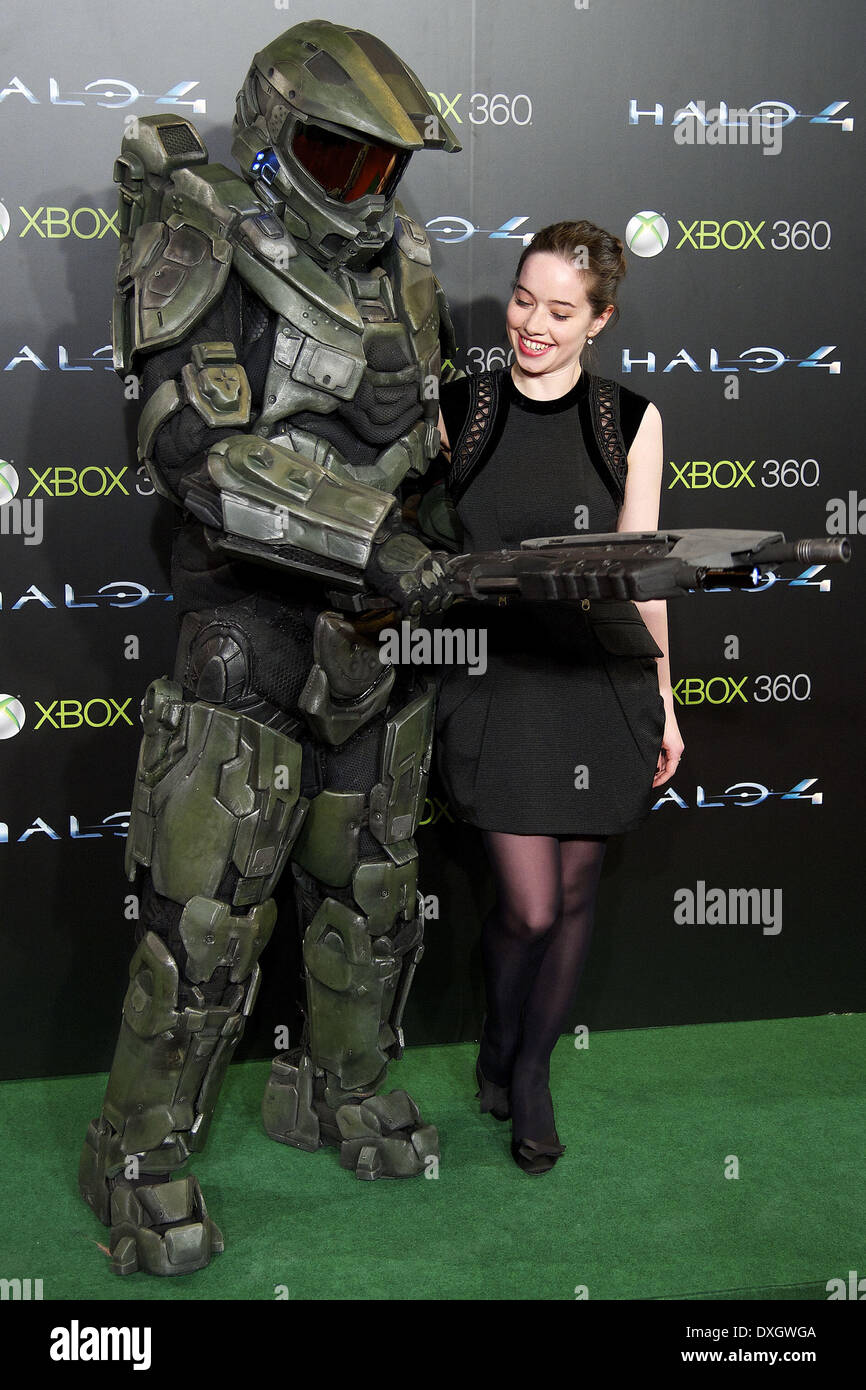 Anna Popplewell X Box 360 presents the premiere of 'Halo 4: Forward ...