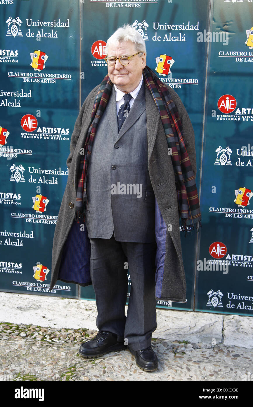 Alan Parker is honored by the faculty of arts at Alcalá de Henares ...
