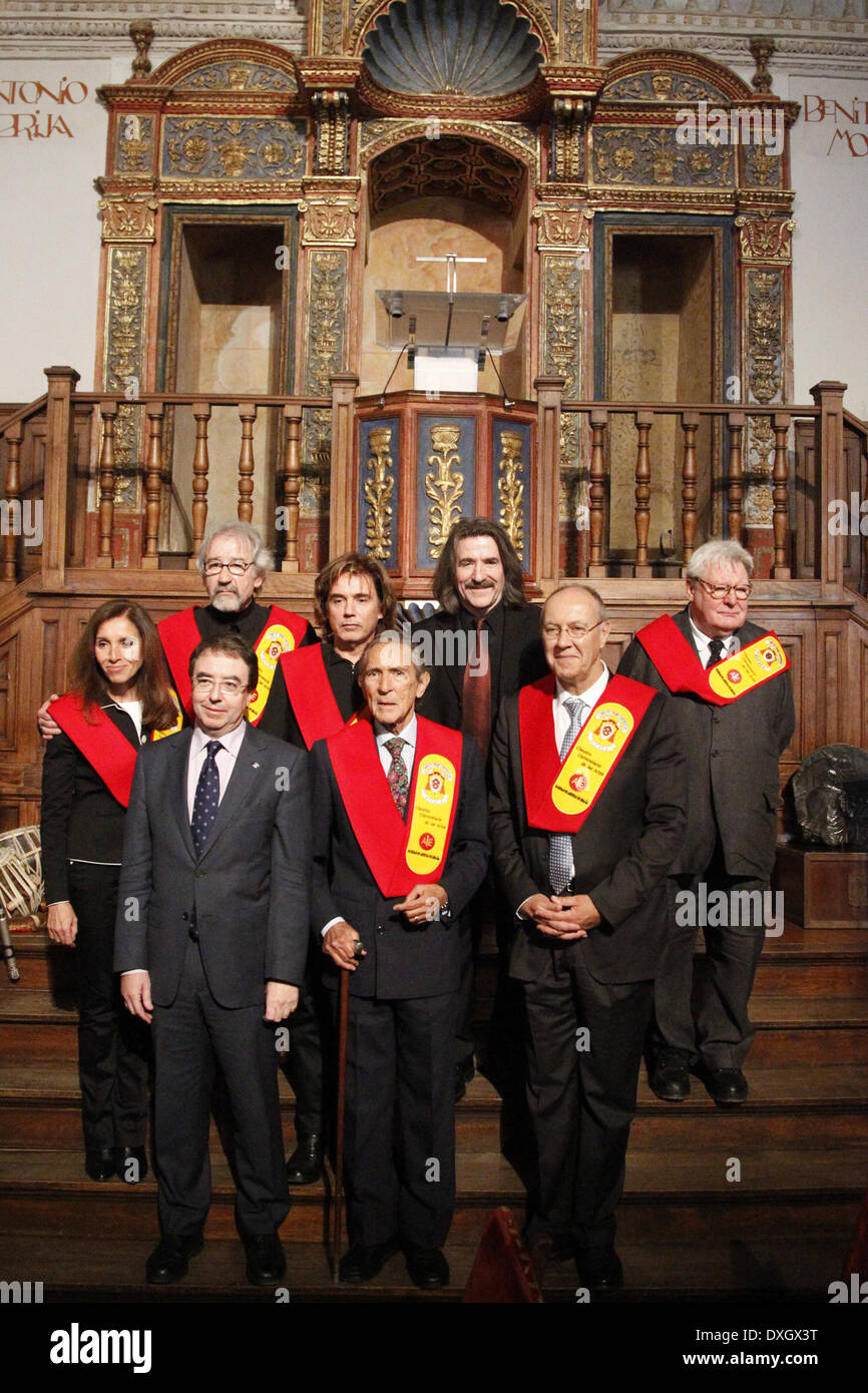 Musician Jean-Michel Jarre and Alan Parker are honored by the faculty ...
