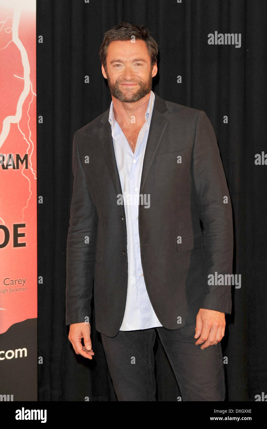Hugh Jackman helps Launch Dean Carey's new book The Actors Edge, Sydney ...