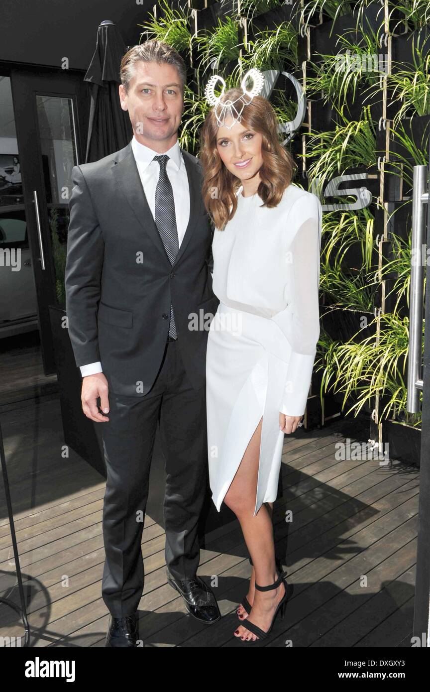 Luke Ricketson, Kate Waterhouse 2012 Melbourne Cup Carnival Victoria ...