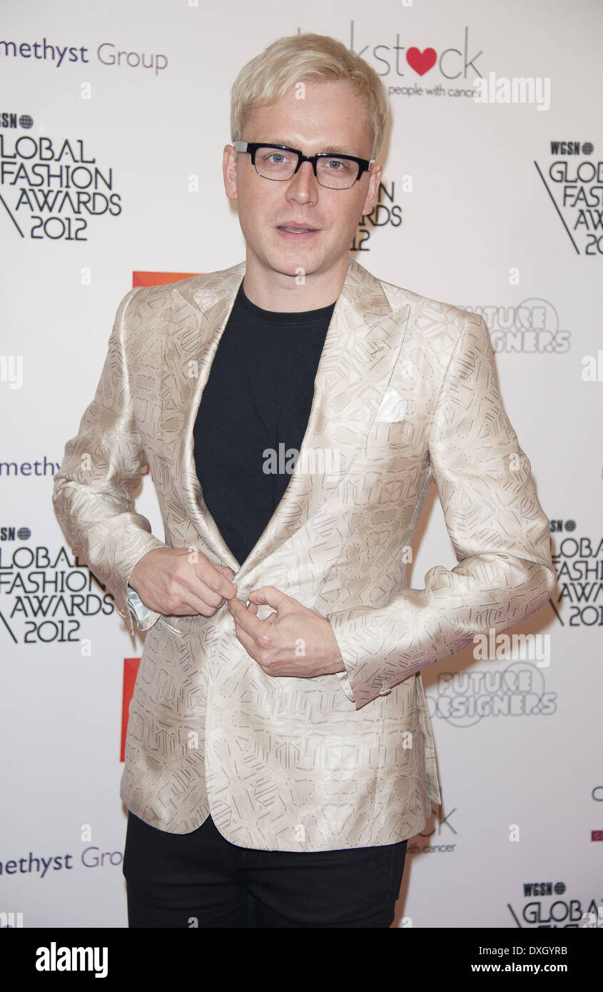 Mr Hudson WGSN Global Fashion Awards at The Savoy - Arrivals London ...