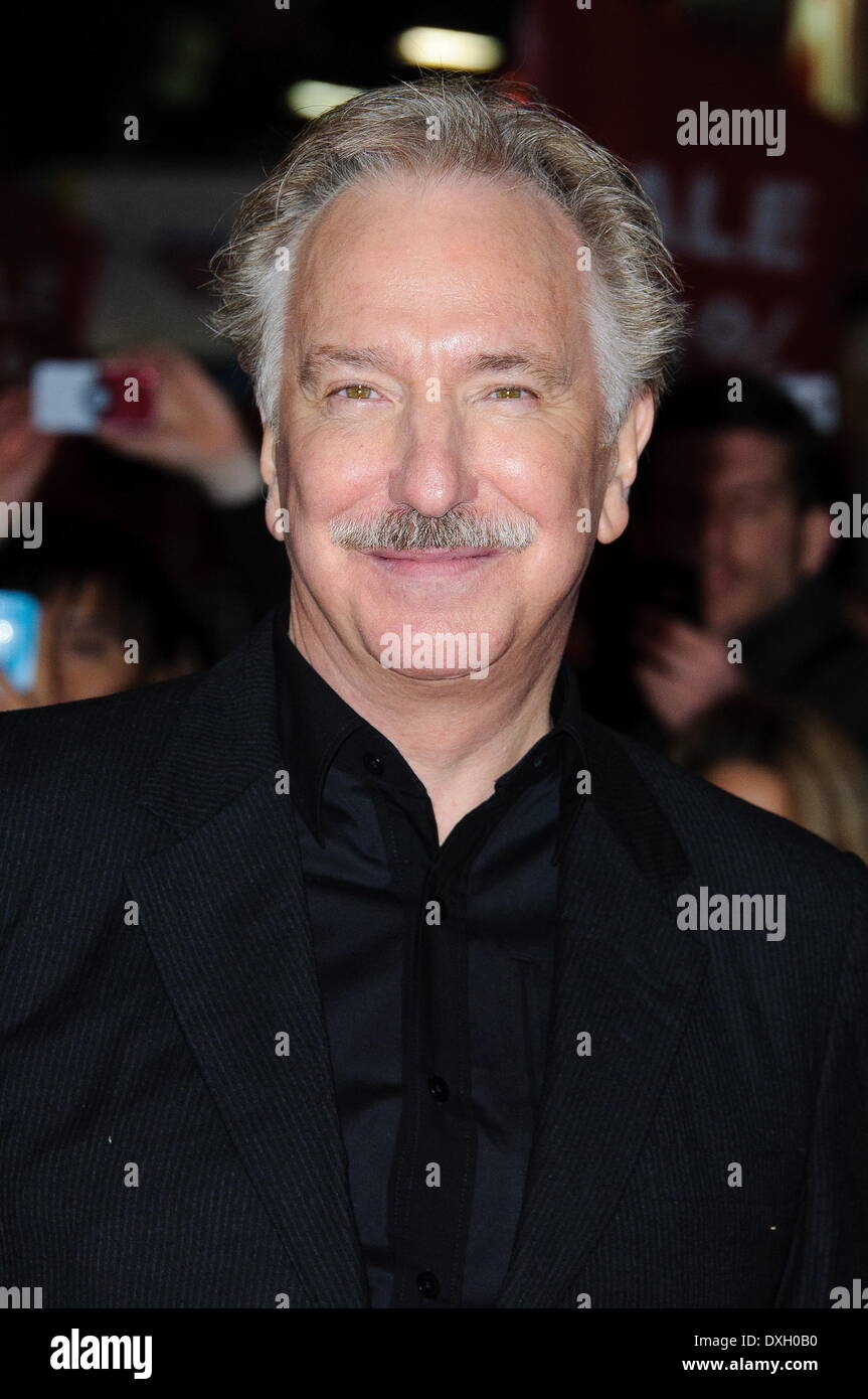 Alan Rickman Gambit - world film premiere held at The Empire, Leicester ...