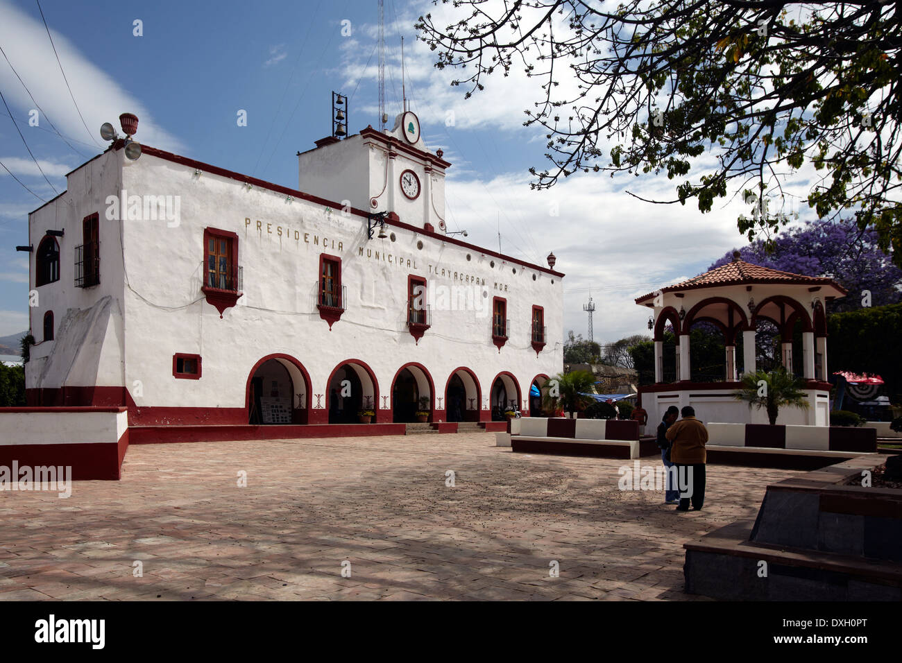 América, Mexico, Morelos state, Tlayacapán village, the palacio ...