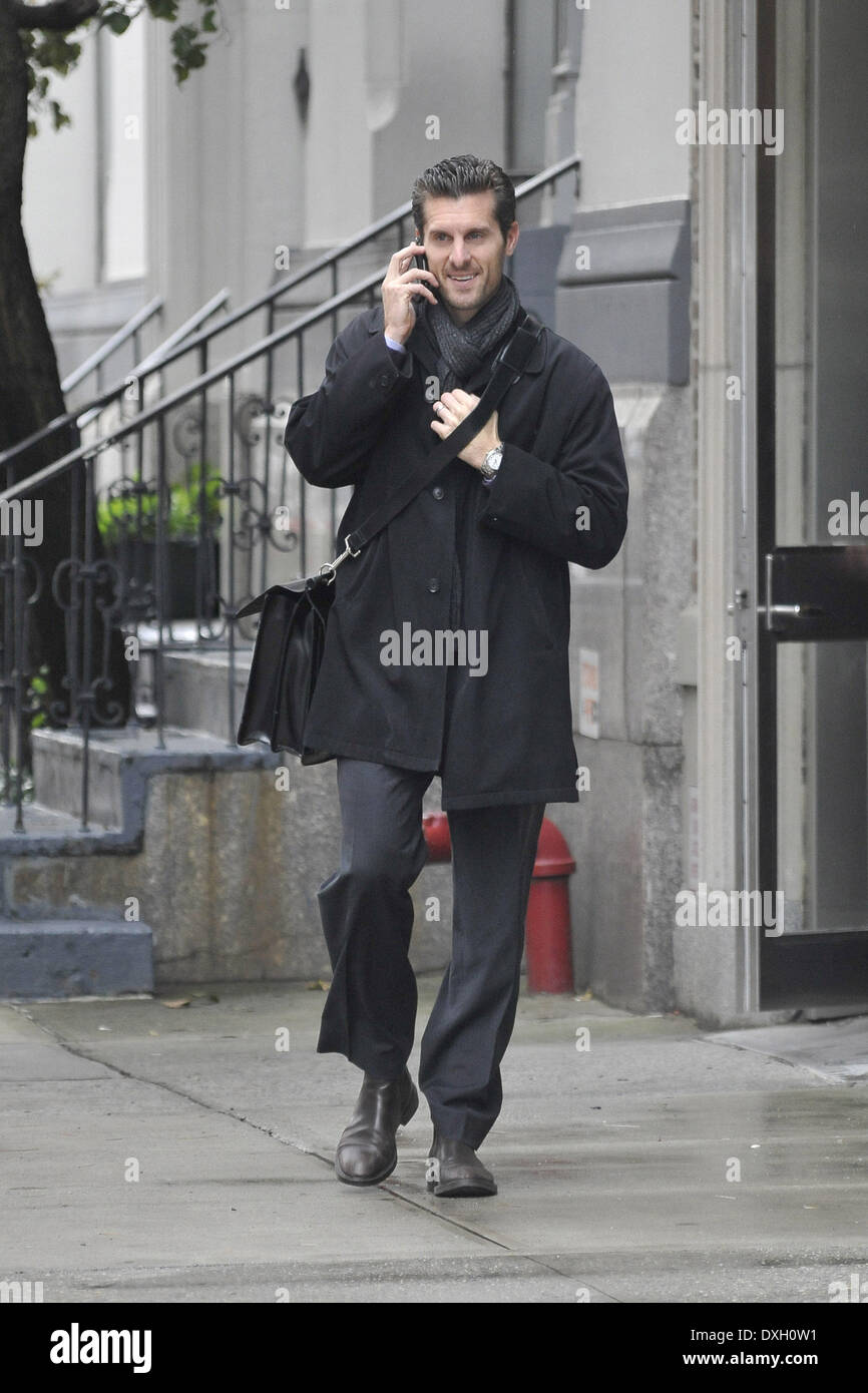 Jason Hoppy and his wife out and about in Manhattan Featuring: Jason ...