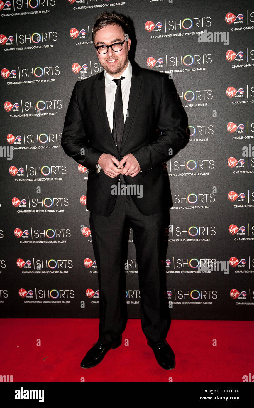 Danny Wallace attends the 2012 Virgin Media Shorts Awards London ...
