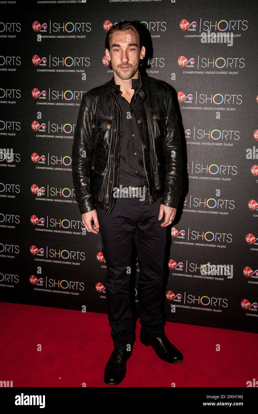Joseph Mawle attends the 2012 Virgin Media Shorts Awards London ...