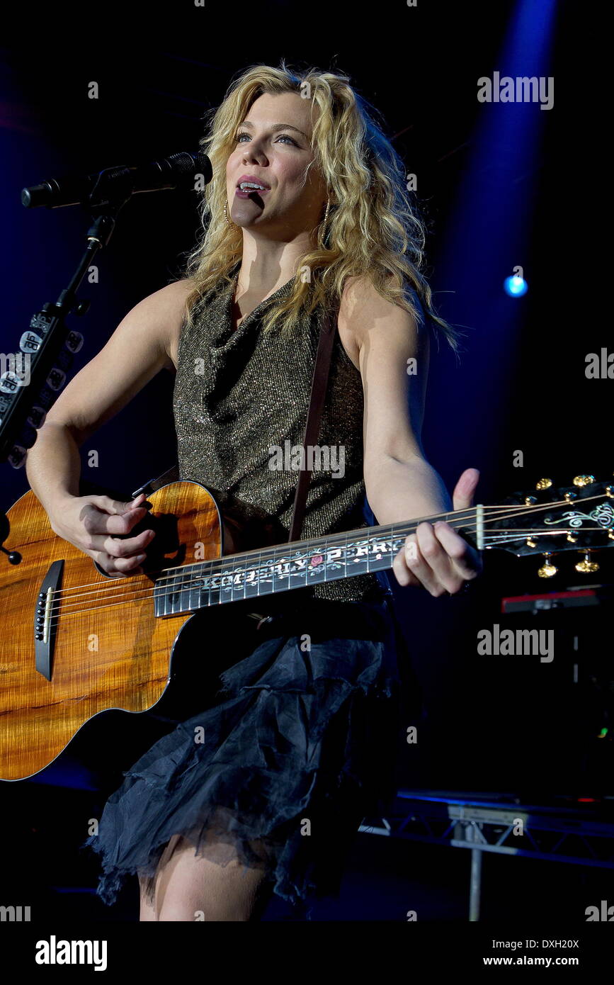 Kimberly Perry of The Band Perry performing live at Lisebergshallen ...