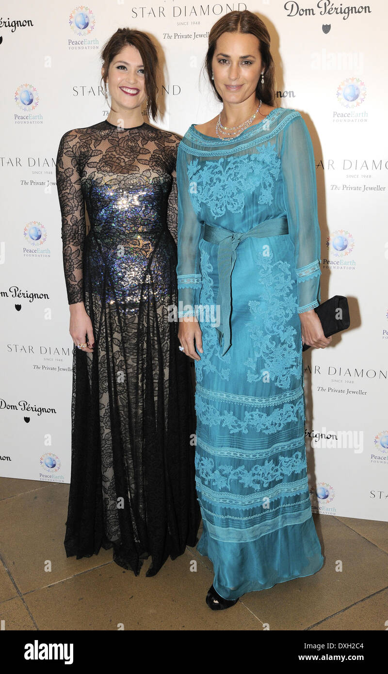 Gemma Atherton, Yasmin LeBon Place For Peace dinner to support the ...