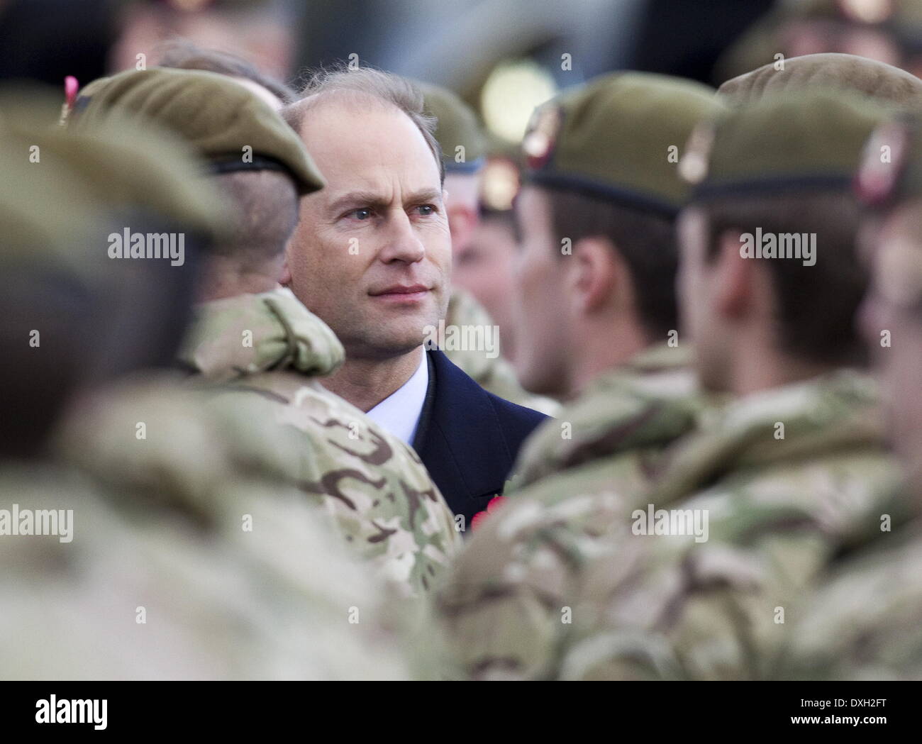 Prince Edward, Earl of Wessex Prince Philip met the solider wounded in ...