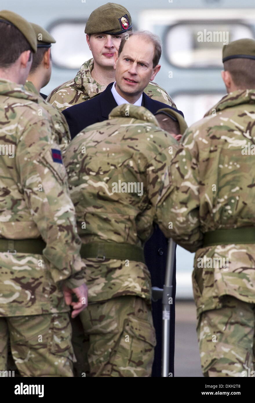 Prince Edward, Earl of Wessex Prince Philip met the solider wounded in ...