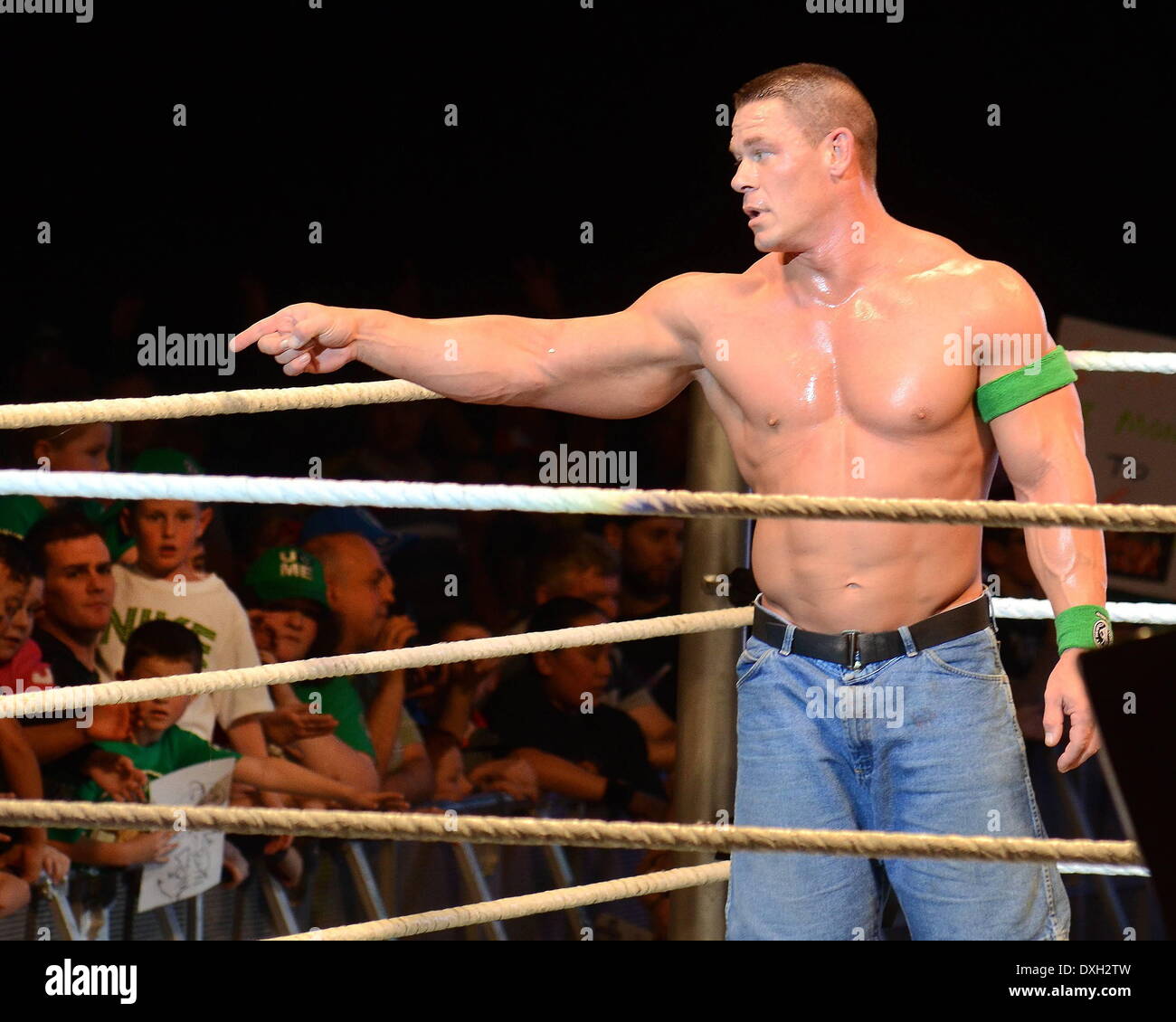 John Cena The WWE World Tour 2012, held at The O2 Featuring: John Cena ...
