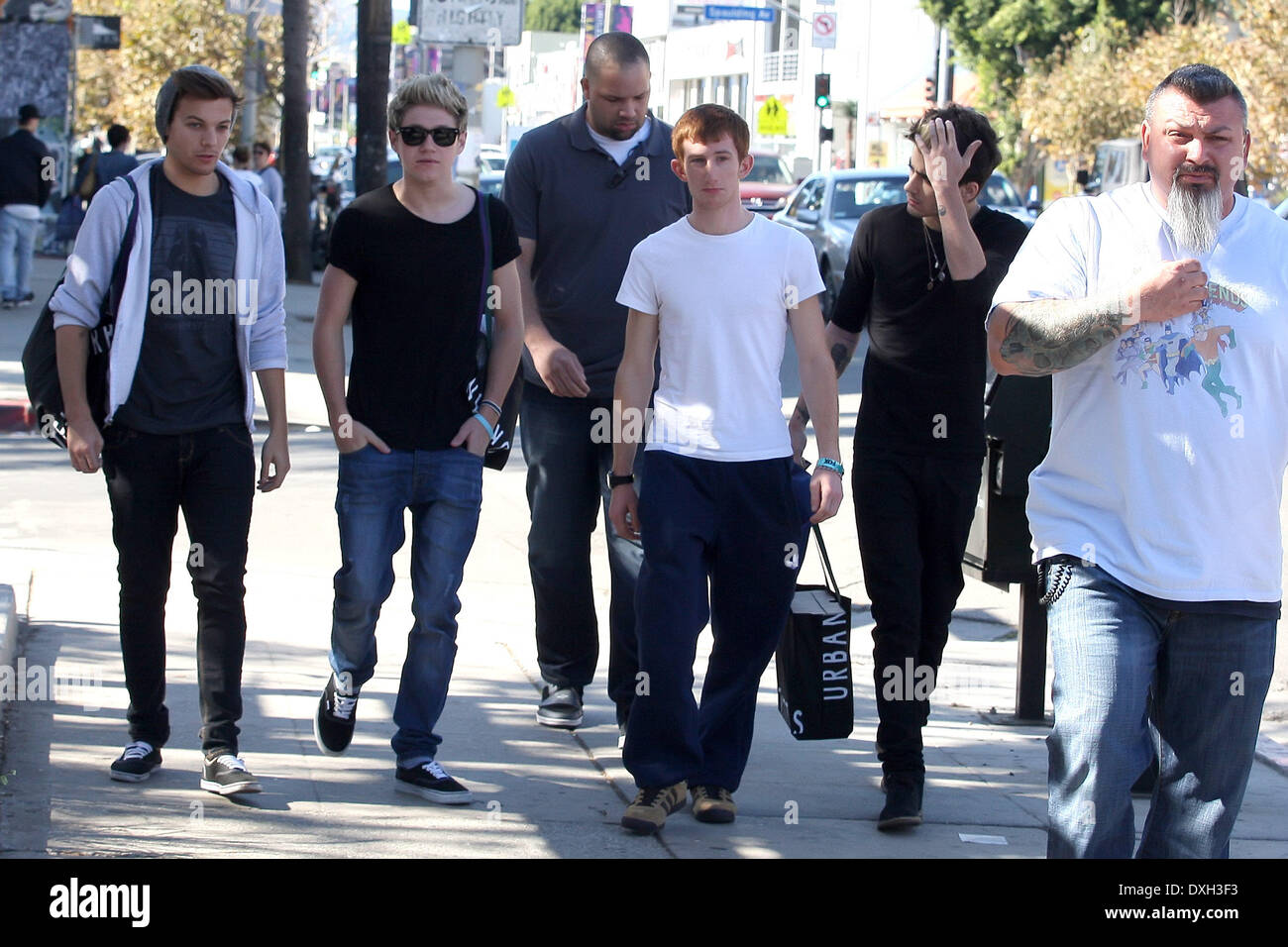 Liam Payne, Niall Horan and Zayn Malik Members of One Direction ...