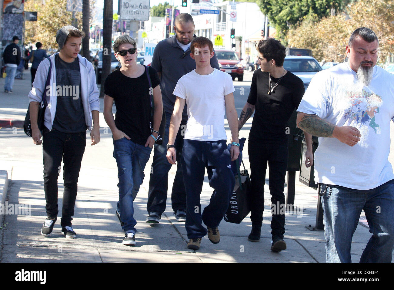 Liam Payne, Niall Horan and Zayn Malik Members of One Direction ...