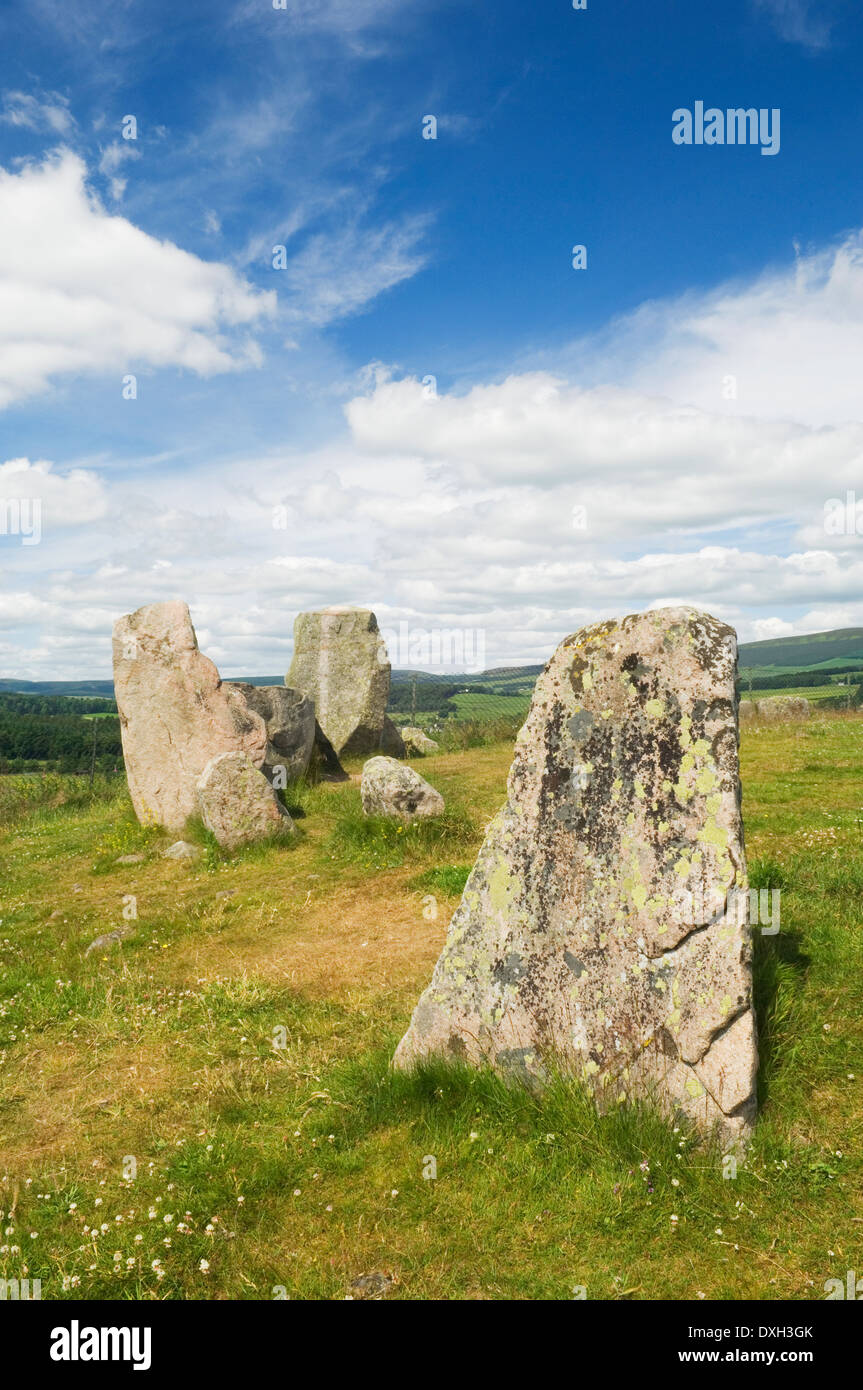 Tomnaverie stone circle hi-res stock photography and images - Alamy