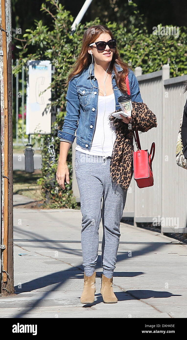 Kate Walsh seen out and about with a female companion in Los Feliz Los ...