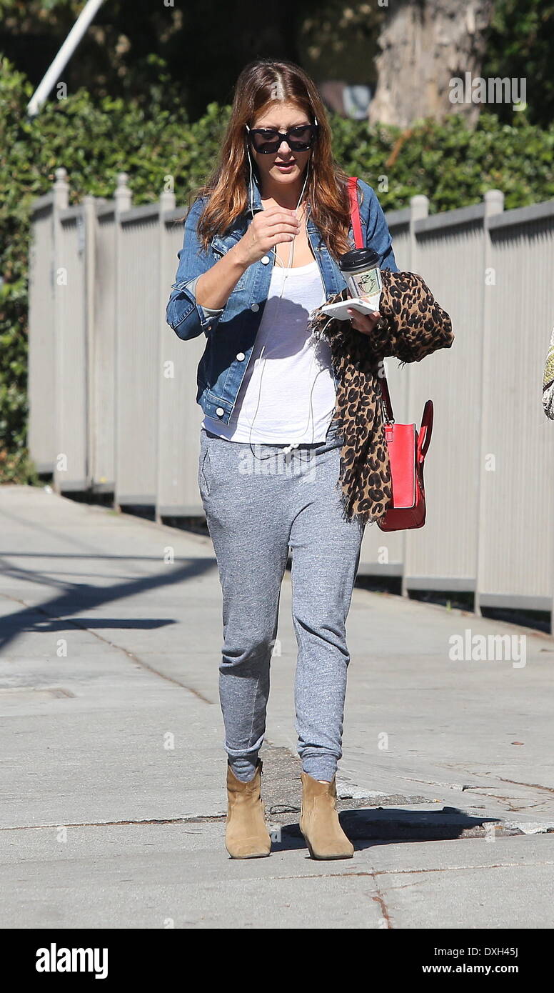 Kate Walsh seen out and about with a female companion in Los Feliz Los ...
