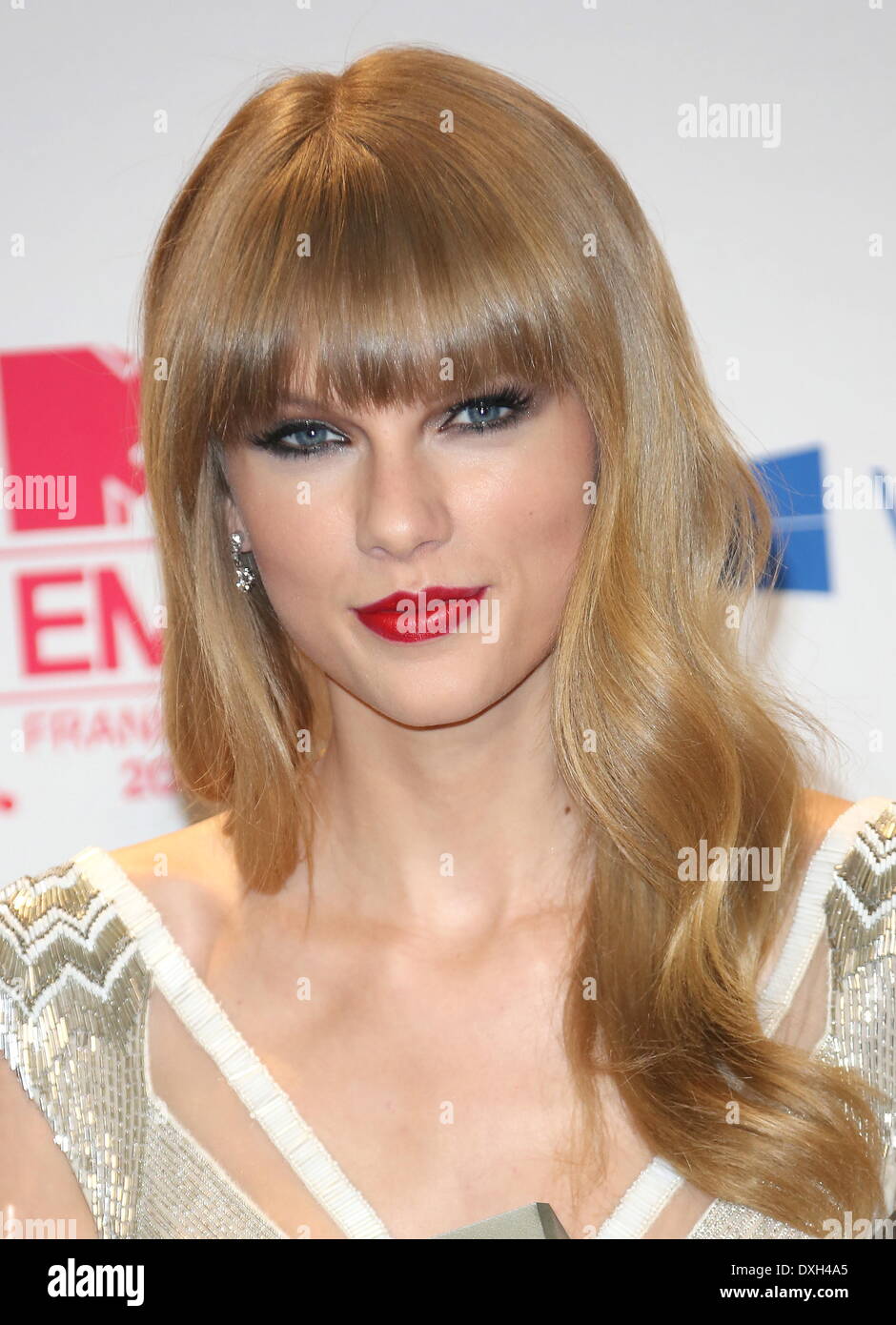 Taylor Swift The MTV EMA's 2012 held at Festhalle - press room ...