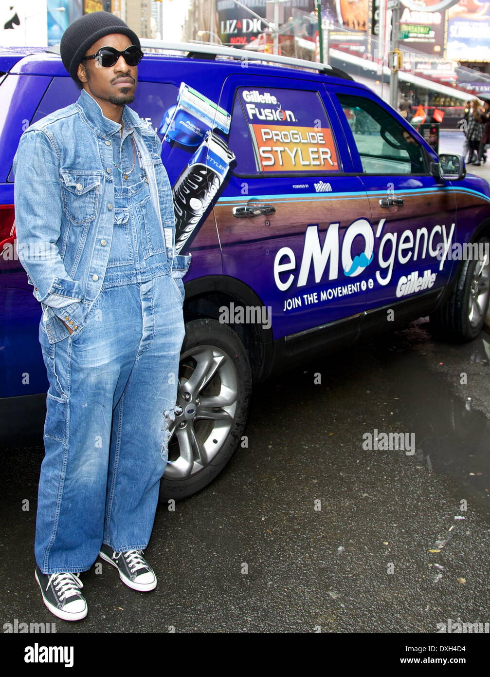 Musician, fashion designer, and Gillette ‘Master of Style’ André 3000 ...