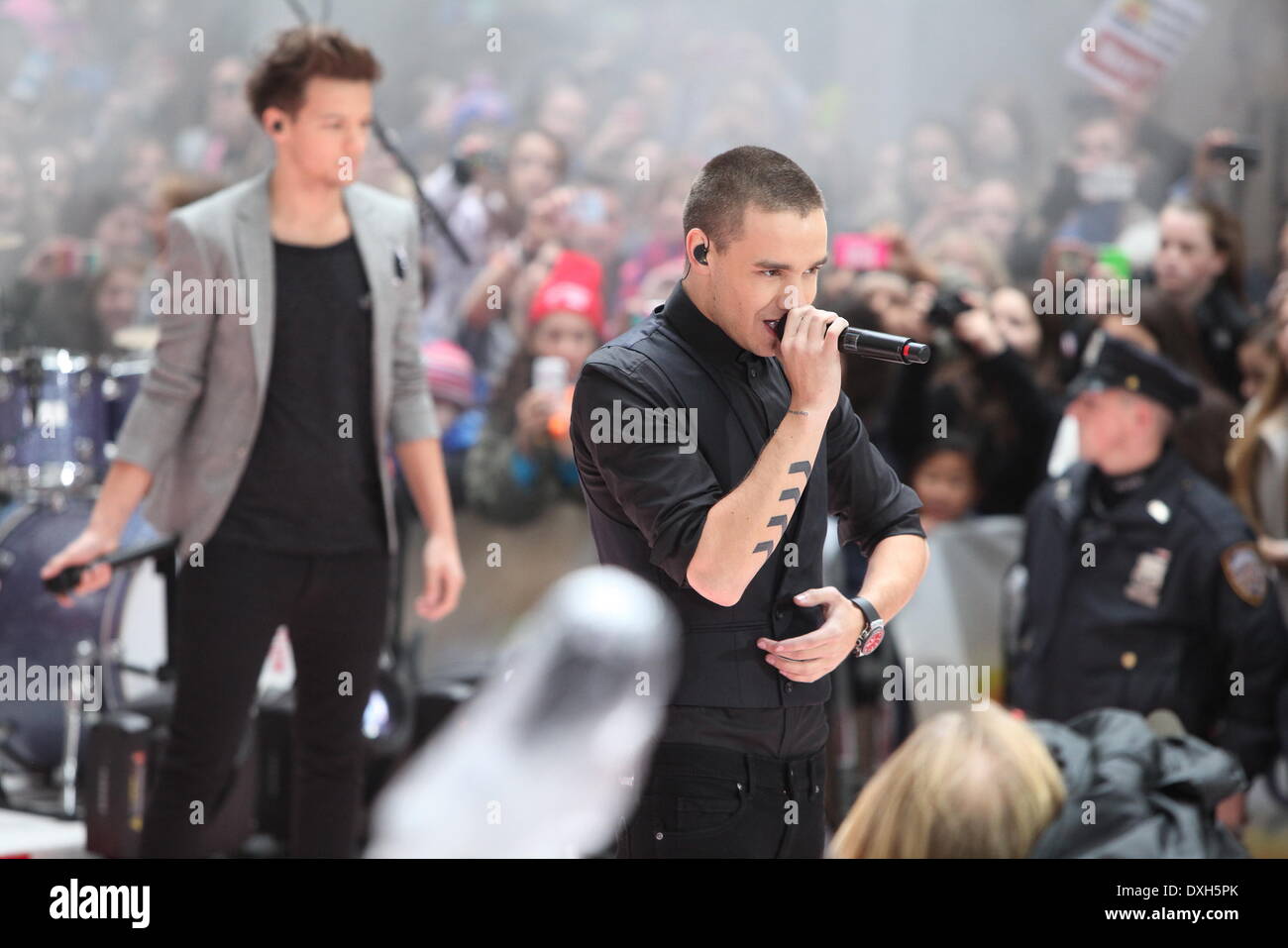 Liam Payne 'One Direction' performing live on the 'Today' show in New ...