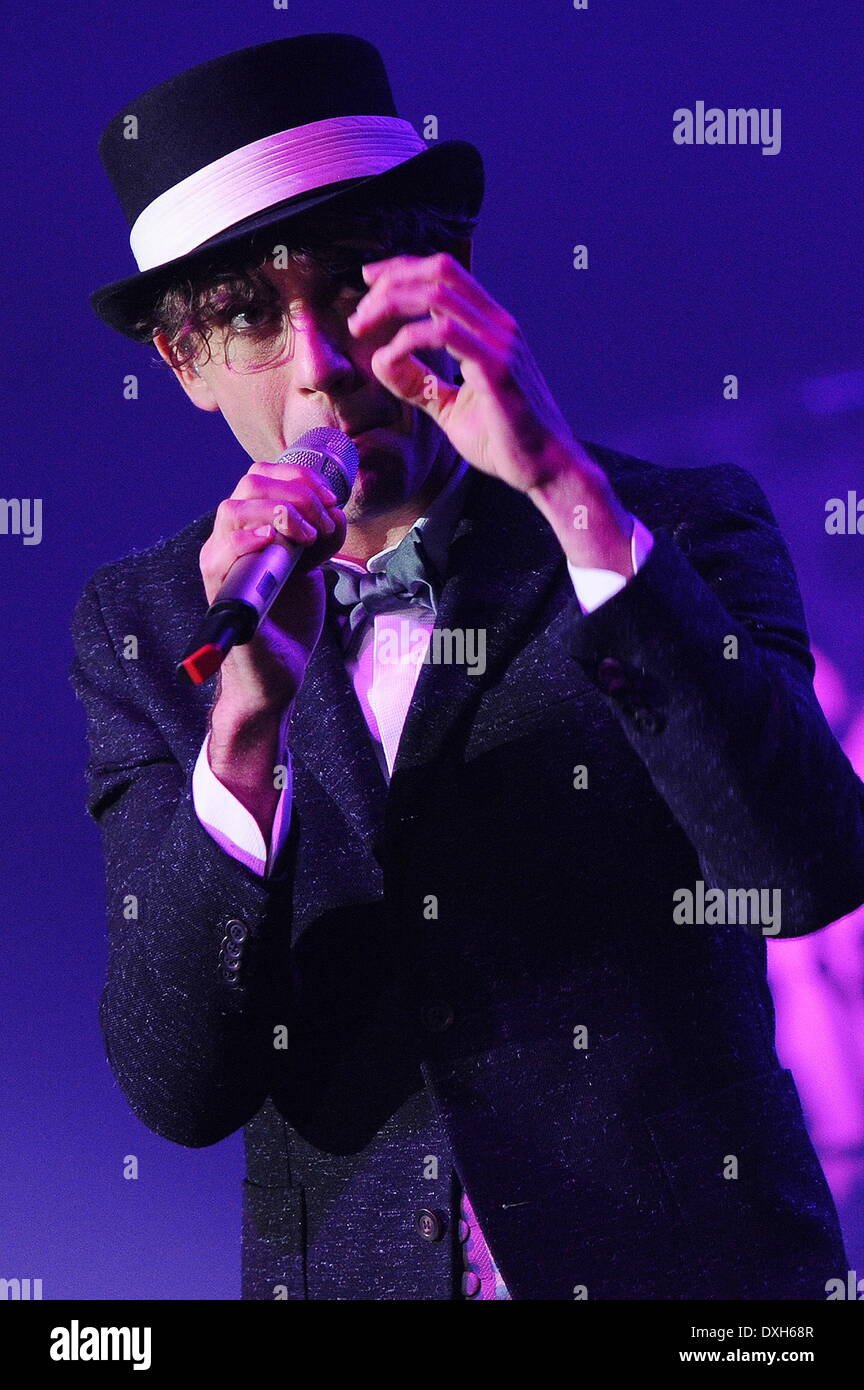 Mika performing live Featuring: Mika Where: Paris, France When: 12 Nov ...