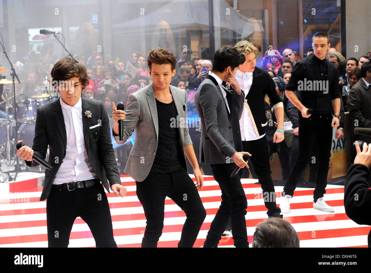 One Direction performing live at "Today" show Where: New York City ...