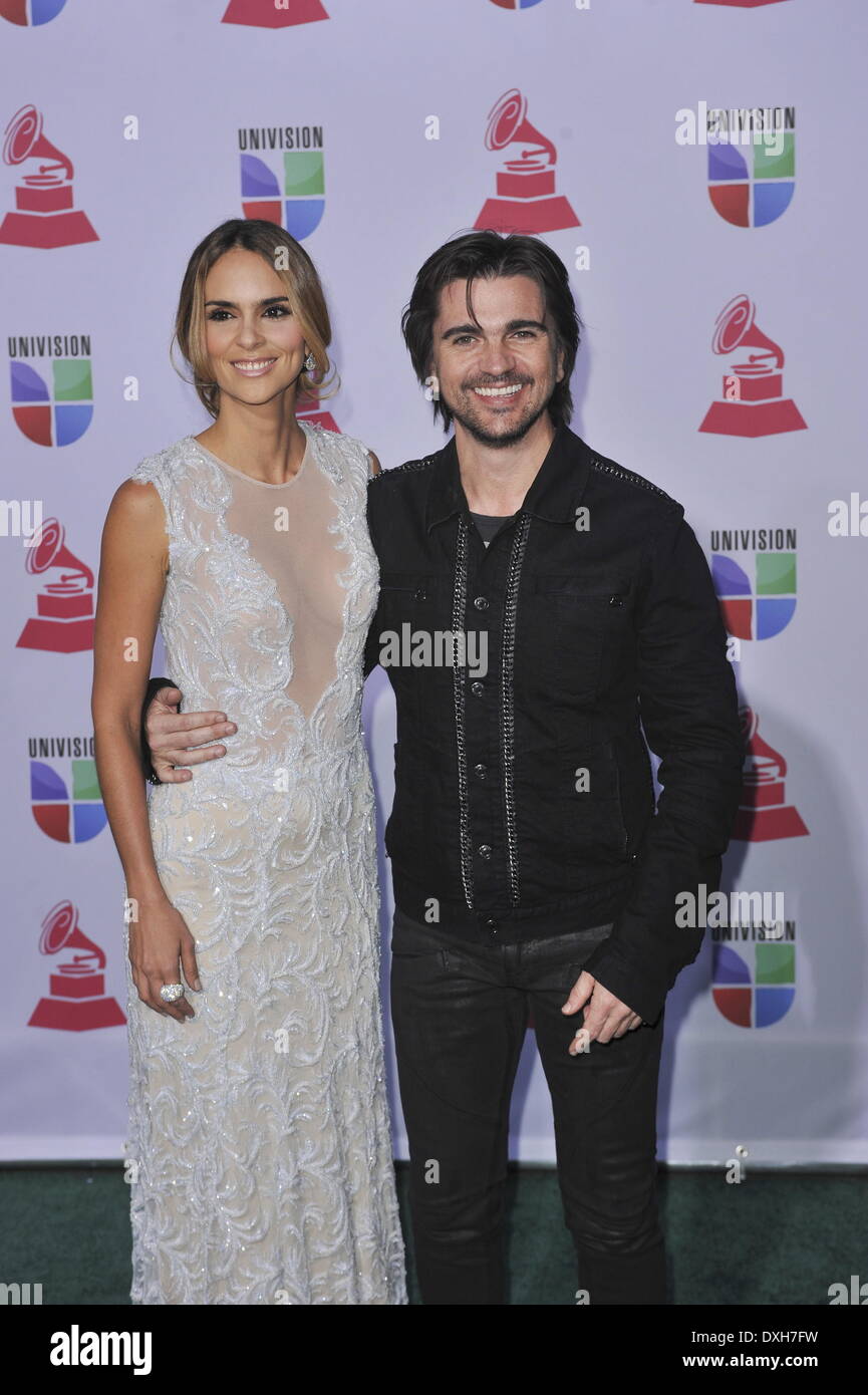 Juanes, Karen Martinez 13th Annual Latin Grammy Awards held at the ...