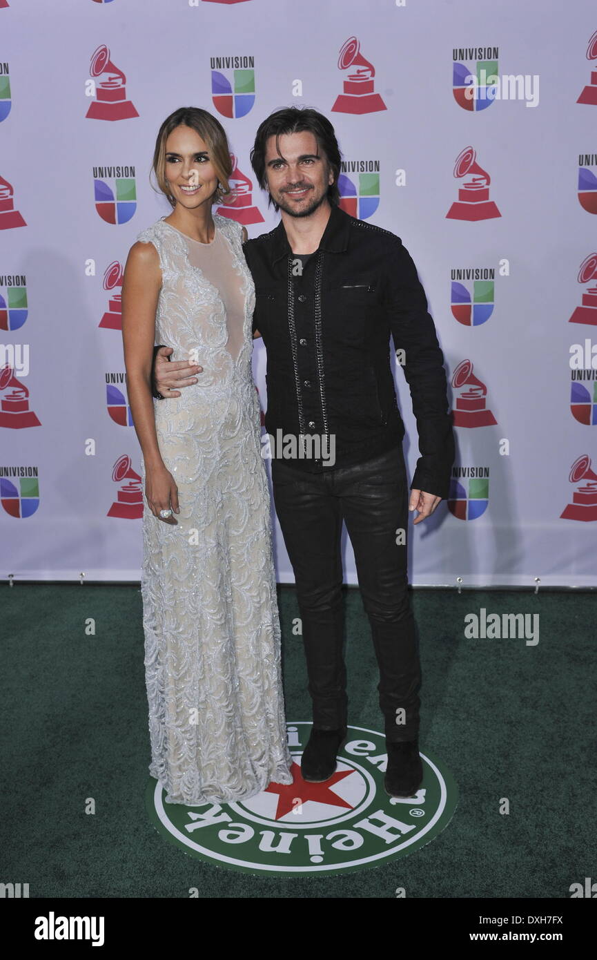 Juanes, Karen Martinez 13th Annual Latin Grammy Awards held at the ...