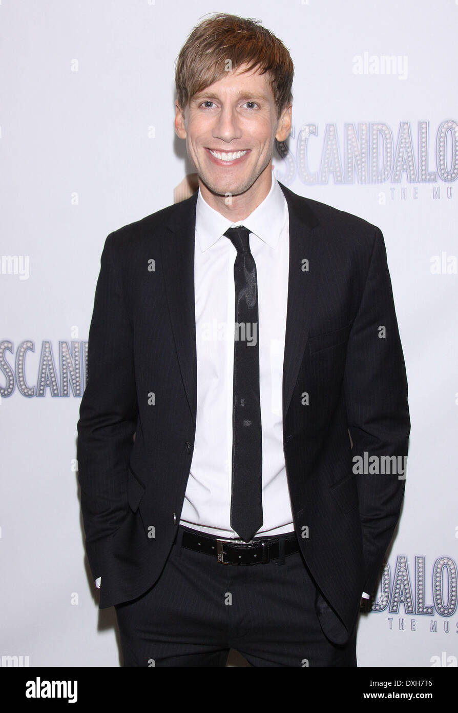 Andrew Samonsky After party for 'Scandalous The Musical' held at the ...