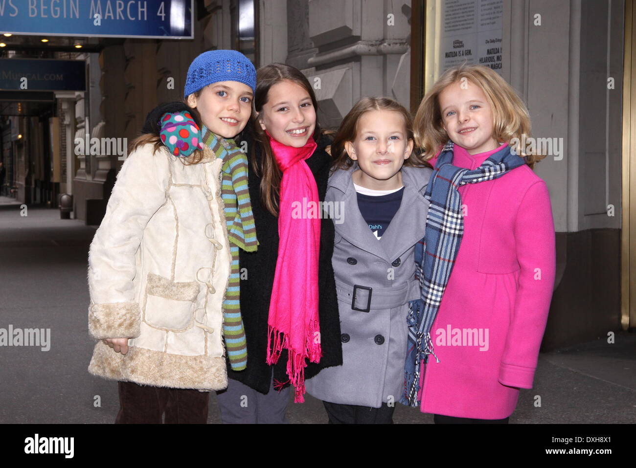 Oona Laurence, Bailey Ryon, Sophia Gennusa and Milly Shapiro Photocall ...