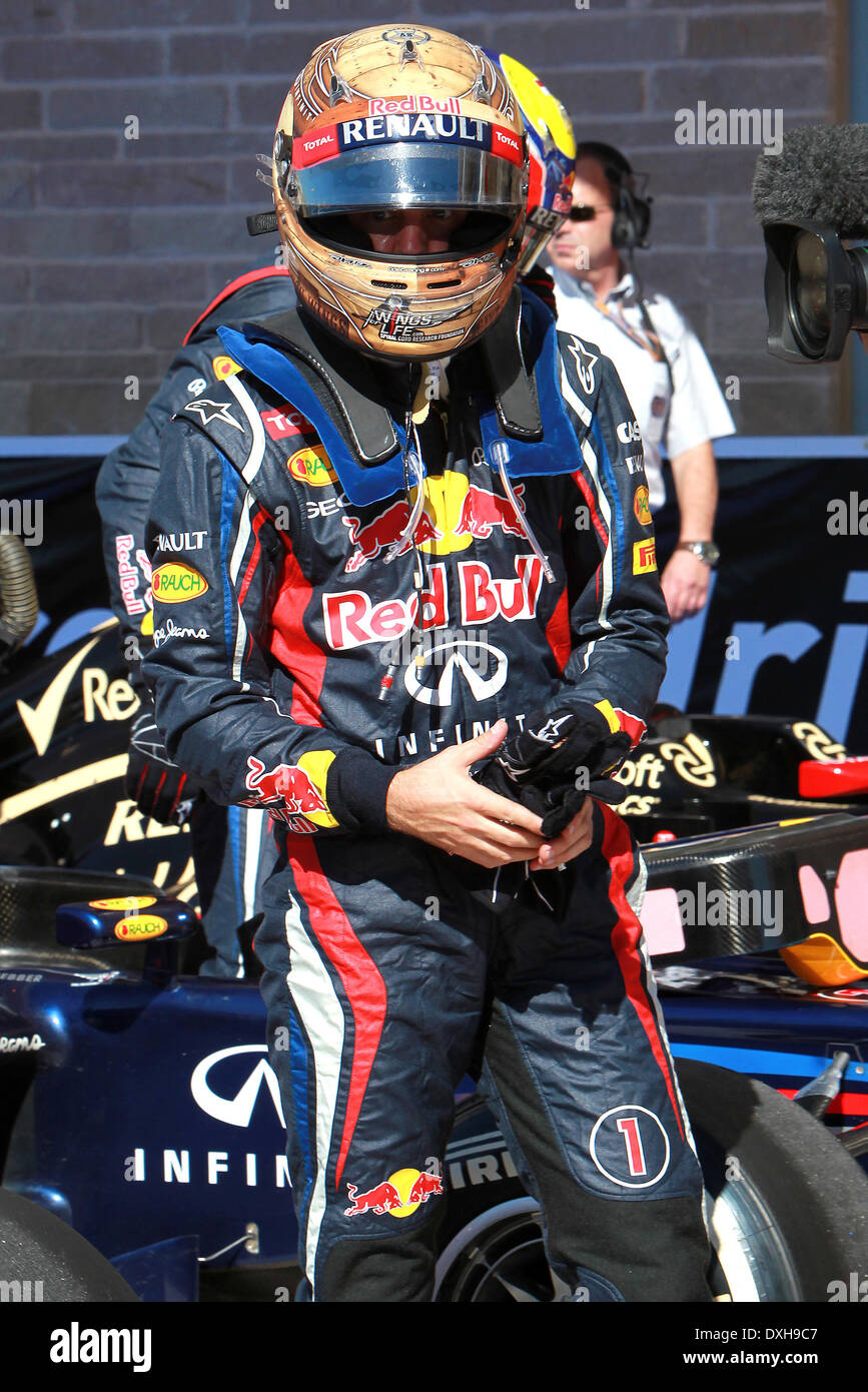 Sebastian F1 Grand Prix in Austin Austin, Texas - 17.11.12 Featuring ...