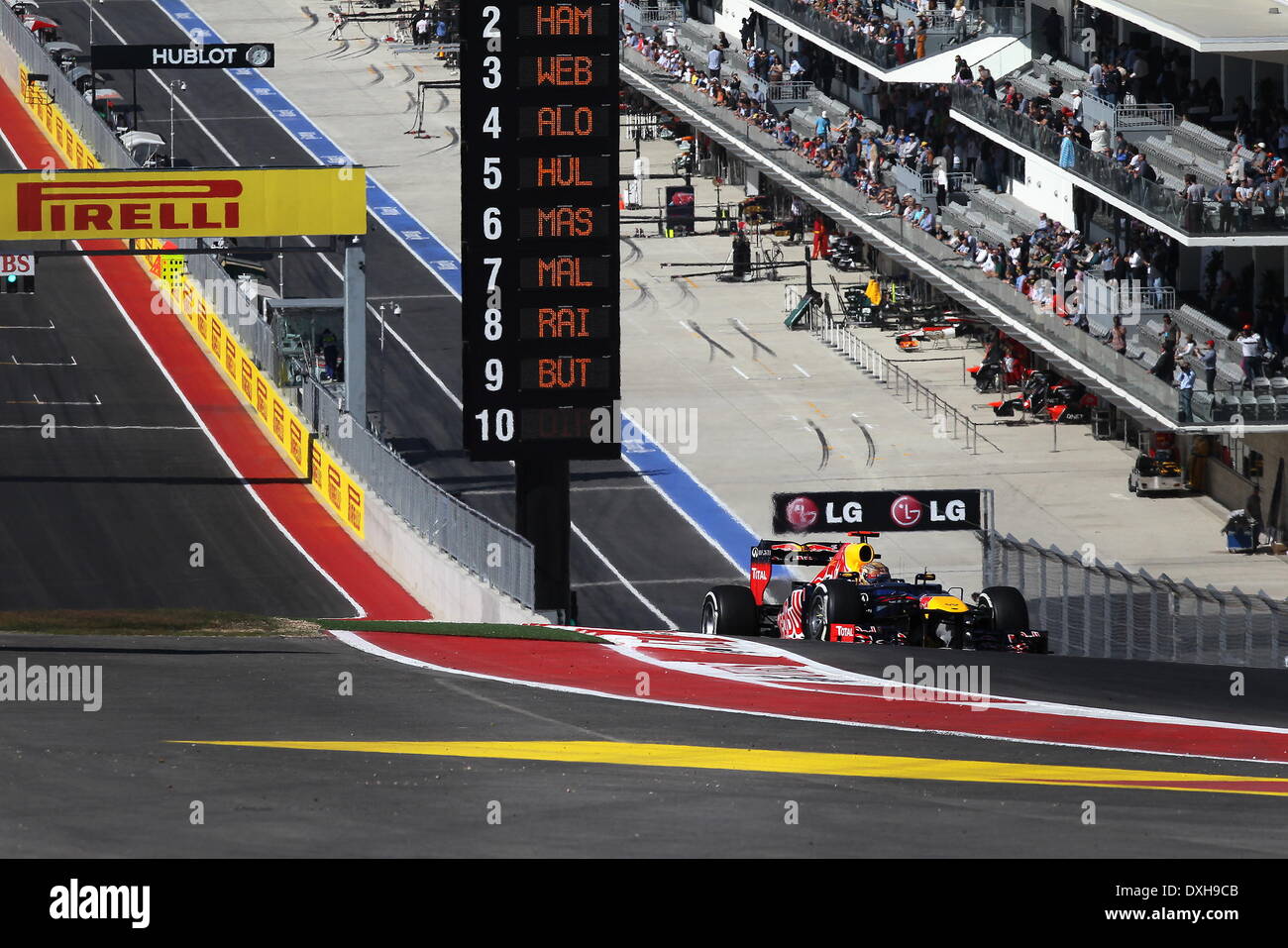 Sebastian F1 Grand Prix in Austin Austin, Texas - 17.11.12 Featuring ...