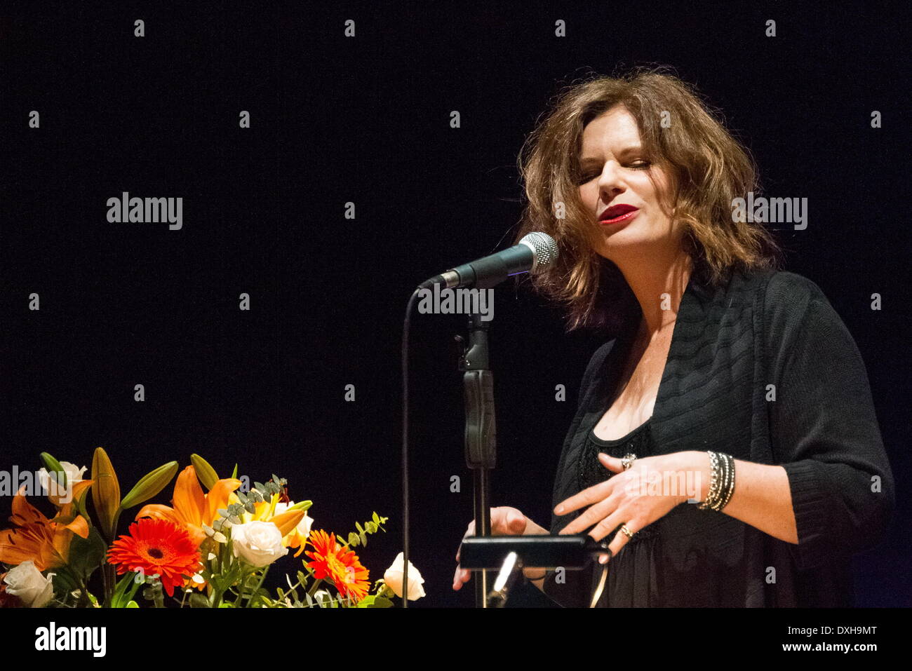 Margo Timmins Cowboy Junkies perform live at CCB Featuring: Margo ...